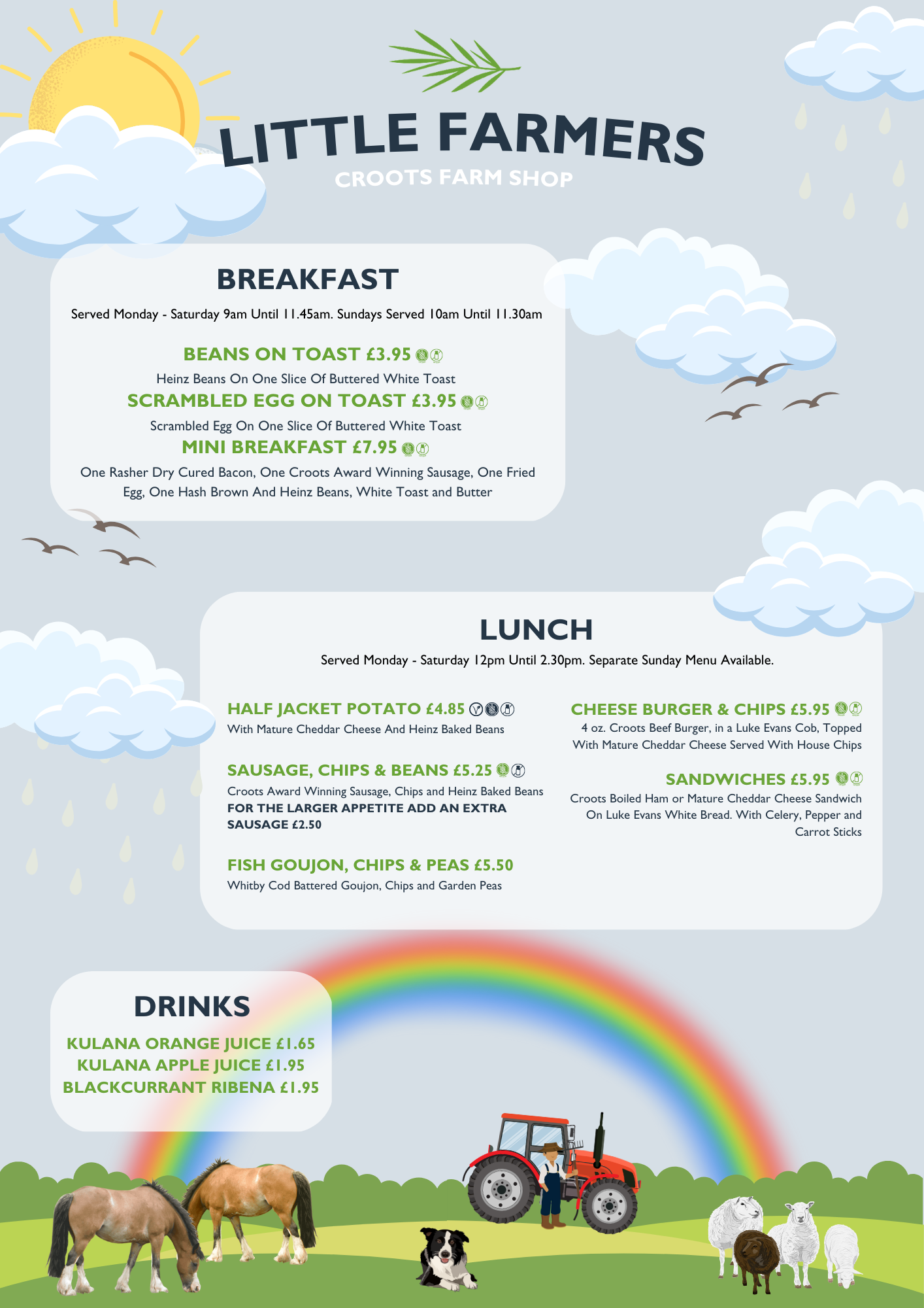 Café | Croots Farm Shop