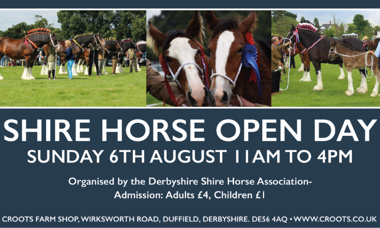 Shire Horse Open Day - Croots Farm Shop